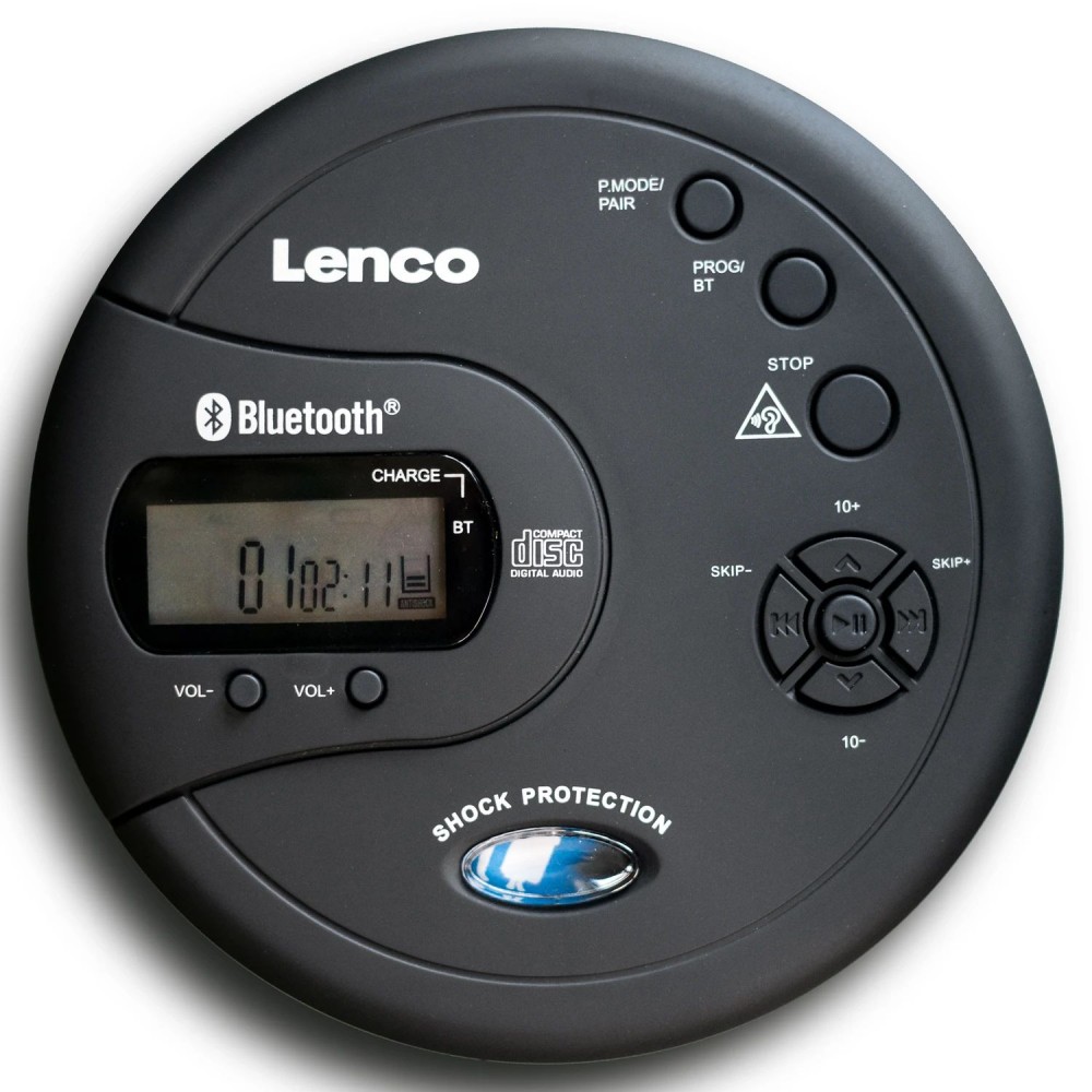 Discman Hi-Fi Lenco CD-300 CD MP3 ESP Bluetooth